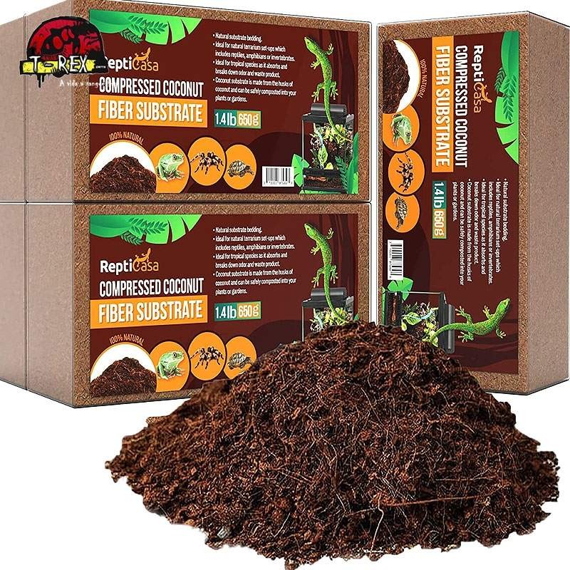 Substrato Coconut para Répteis - Ideal para Iguanas e Outros